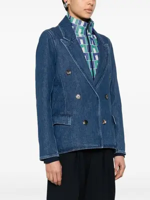 JW Anderson Double-breasted Denim Blazer