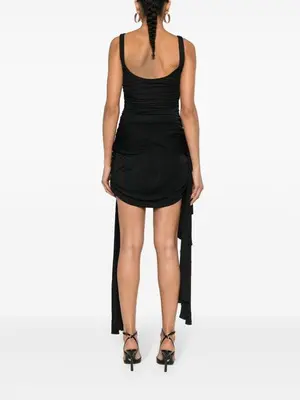 MUGLER Draped Mini Dress