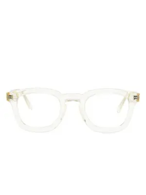 Moncler Square Frame Glasses - Neutrals