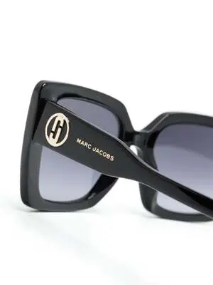 Marc Jacobs Square-frame Sunglasses - Black