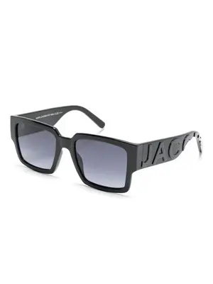Marc Jacobs Bold Logo Square-frame Sunglasses