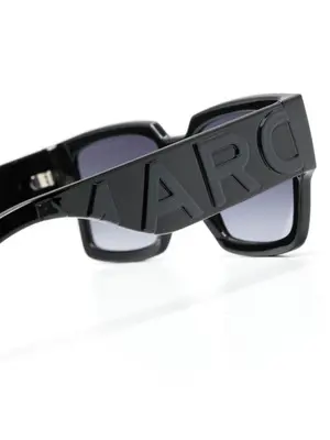 Marc Jacobs Bold Logo Square-frame Sunglasses