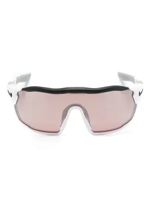 Nike Shield-frame Sunglasses - White