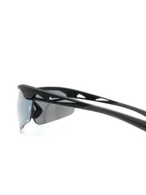 Nike Windtrack Wraparound-frame Sunglasses - Black