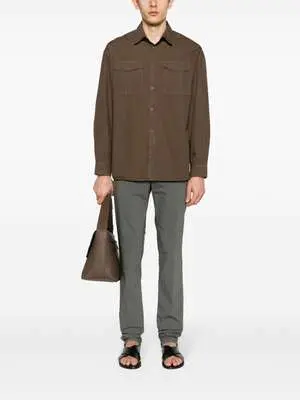 PT TORINO Slim-fit Trousers - Green