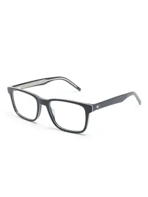 Tommy Hilfiger Rectangle-frame Glasses - Blue