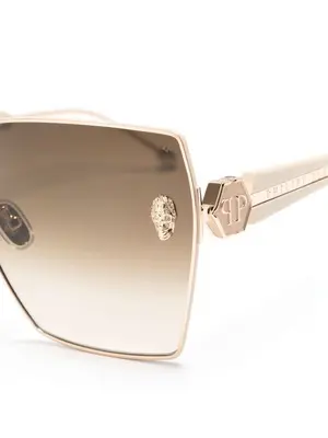 Philipp Plein Geometric Sunglasses