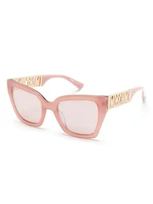 Moschino Cat Eye Frame Sunglasses