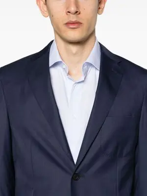 Corneliani Single-breasted Twill Blazer