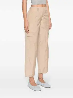 Peserico High-waisted Tapered Trousers