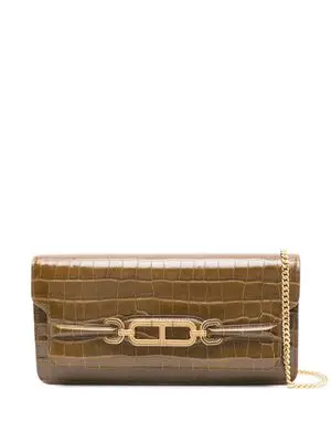 TOM FORD Whitney Crocodile-embossed Bag