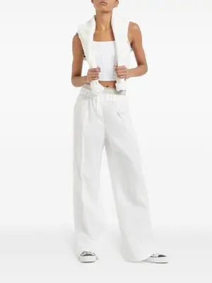 Brunello Cucinelli Monili Embellished Boned Tank Top