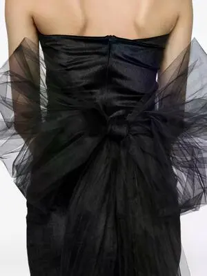 ATU BODY COUTURE Velvet Bow Miniskirt