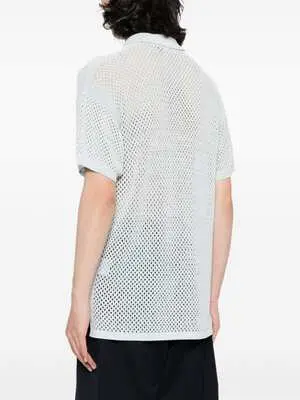 Frescobol Carioca Castillo Crochet-knit Shirt