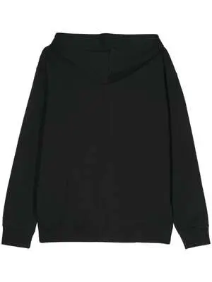 NEW BALANCE Embroidered-logo Zipped Hoodie - Black