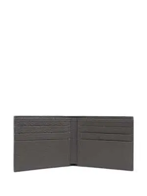 Dolce & Gabbana Logo-embossed Leather Wallet - Grey
