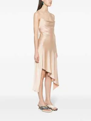 Alice + Olivia Asymmetrical Midi Dress