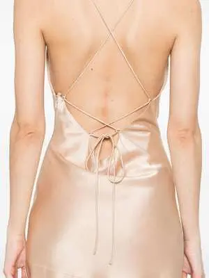 Alice + Olivia Asymmetrical Midi Dress
