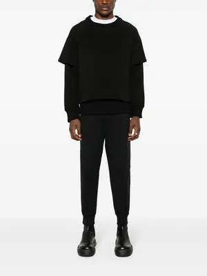 Neil Barrett Layered Jersey Sweatshirt