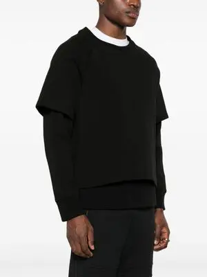 Neil Barrett Layered Jersey Sweatshirt