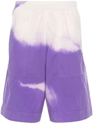 Stone Island Abstract-print Bermuda Shorts