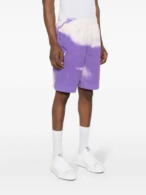 Stone Island Abstract-print Bermuda Shorts