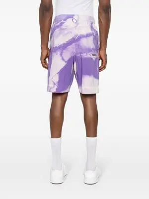 Stone Island Abstract-print Bermuda Shorts