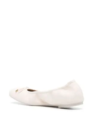 STUART WEITZMAN Bardot Ballerina Shoes - Neutrals