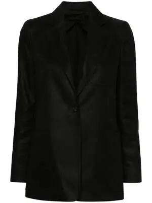 Max Mara Boemia Single-breasted Blazer - Black