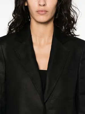 Max Mara Boemia Single-breasted Blazer - Black
