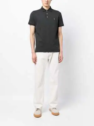 Polo Ralph Lauren Polo Pony-embroidery Polo Shirt - Grey