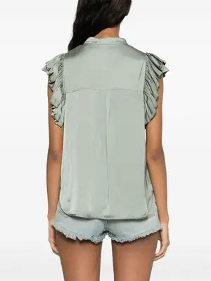 Zadig&Voltaire Tiza Ruched-detailed Shirt