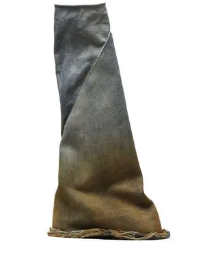 RICK OWENS Two-tone Denim Boots