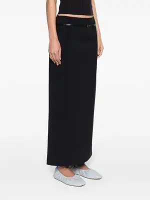 16Arlington Delta Belted Maxi Skirt