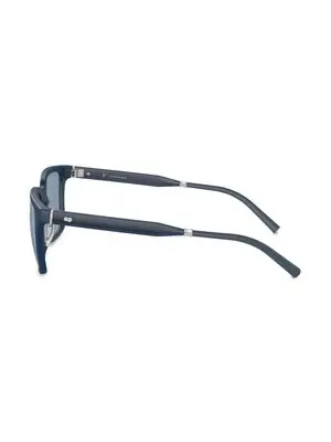 Oliver Spencer Mr. Federer Square-frame Sunglasses - Blue