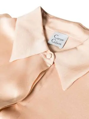 Carine Gilson Longsleeved Silk Shirt