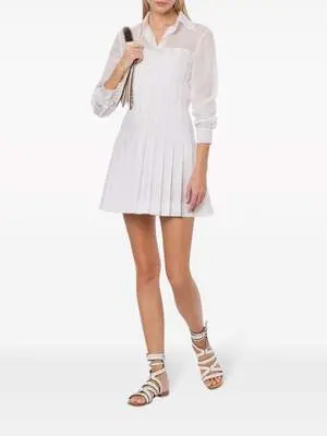 Alberta Ferretti Draped Mini Dress