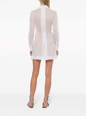 Alberta Ferretti Draped Mini Dress