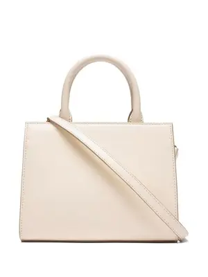 Bally Logo-plaque Leather Tote Bag