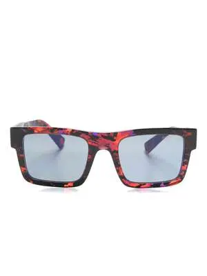Prada Symbole Rectangle-frame Sunglasses