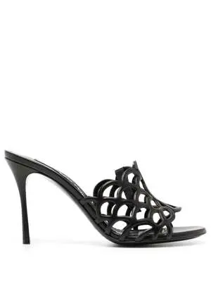 Sergio Rossi Strappy Mules Clogs For Women