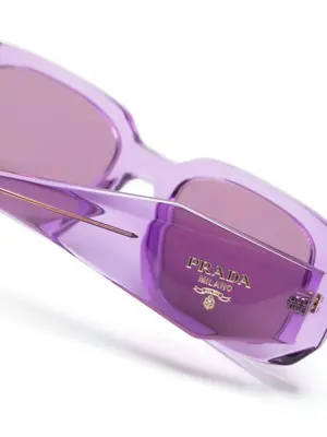 Prada Symbole Rectangle Sunglasses