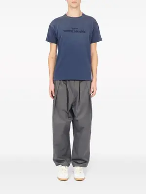 MAISON MARGIELA Reverse Logo T-shirt - Blue