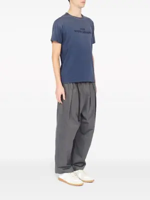 MAISON MARGIELA Reverse Logo T-shirt - Blue