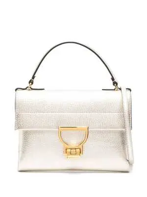 COCCINELLE Arlettis Leather Tote - Gold