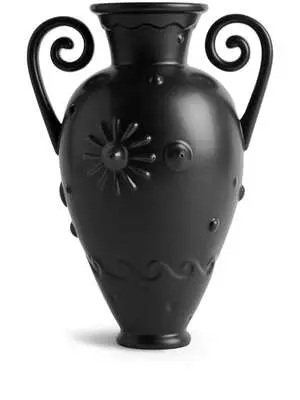 L'Objet Pantheon Orpheus Amphora Diffuser Vase - Black