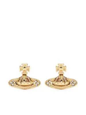 VIVIENNE WESTWOOD Pina Bas Relief Stud Earrings - Gold