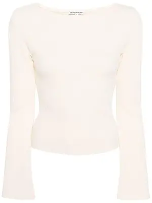 REFORMATION Miller Ribbed Top