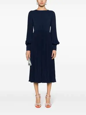 NISSA Pleated Midi Dress