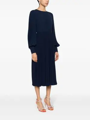 NISSA Pleated Midi Dress